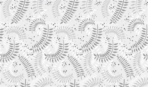 Free Vector Horizontally And Vertically Repeatable Monochrome Vector Seamless Botanical Pattern