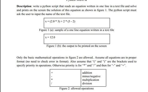 Solved Description Write A Python Script That Reads An