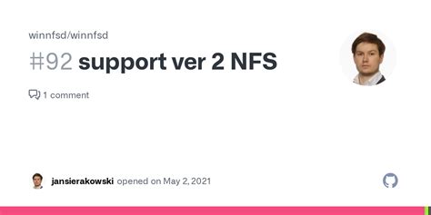 support ver 2 nfs · issue 92 · winnfsd winnfsd · github