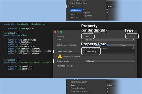 Mini Tutorial Data Binding With Ui Builder And C In 5 Minutes Technical Articles Unity