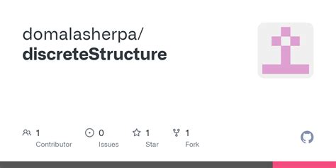 GitHub Domalasherpa DiscreteStructure