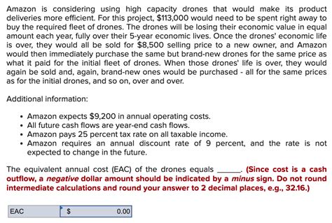 solved amazon is considering using high capacity drones that