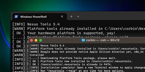 Nexus Tools An Adbfastboot Installer In One Command For Mac Linux And Chrome Os Rnexus5