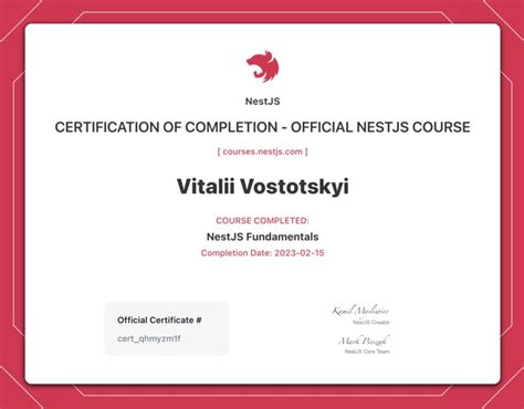 Vitalii Vostotskyi On Linkedin Enjoyed This Pretty Interesting And Useful Course I Would Like To