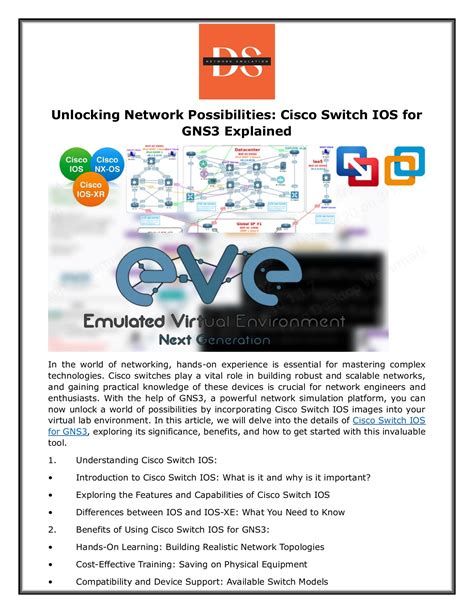 Unlocking Network Possibilities Cisco Switch Ios For Gns3 Explained Dynamipsdubai Page 1 2