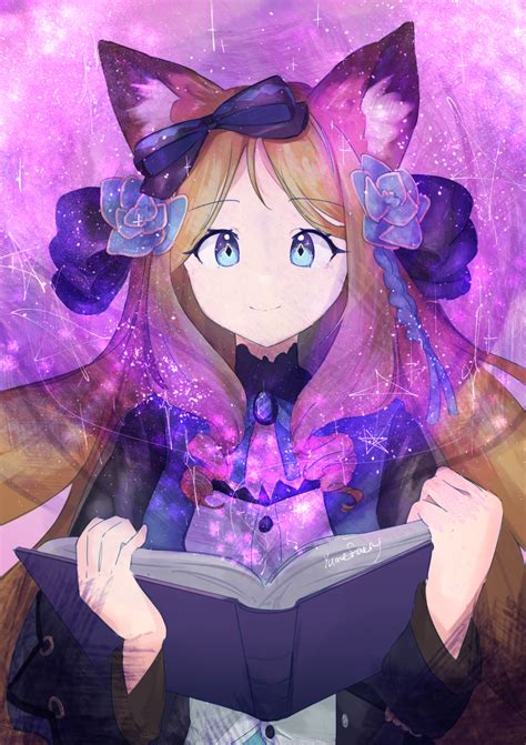 Safebooru 1girl Absurdres Animal Ears Arknights Blue Bow Blue Eyes