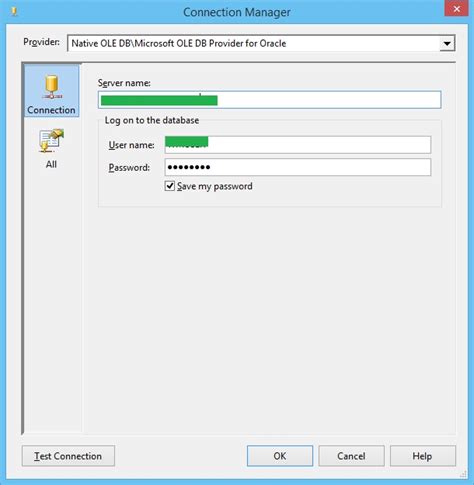 How To Use Oracle Connection In Ssis Stack Overflow