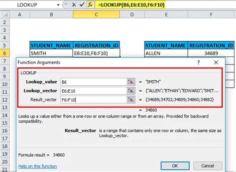 Lookup в Excel формула примери Как да използвате Lookup функция