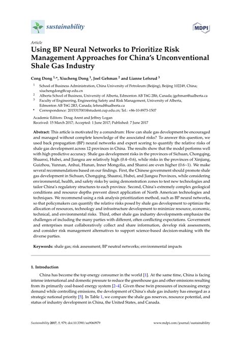 Pdf Using Bp Neural Networks To Prioritize Risk Management Approaches