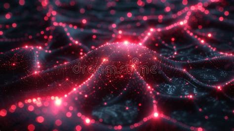 A Network Of Interconnected Nodes And Wires Symbolizing The Efficient And Secure Communication