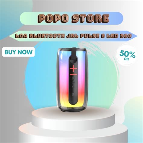 Loa Bluetooth Jbl Pulse B N Cao C P Nh T C Ng Su T L N N Led Full Theo Nh C Pin