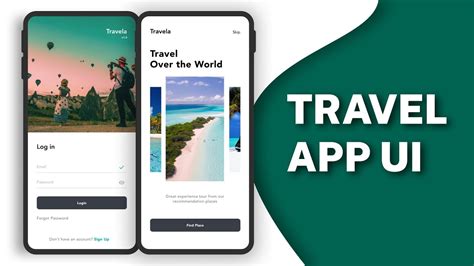Travel Mobile App Flutter Ui Speed Code Youtube