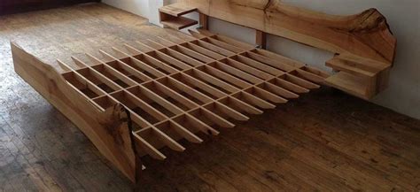 Live Edge Bed Custom Urban Furniture Design
