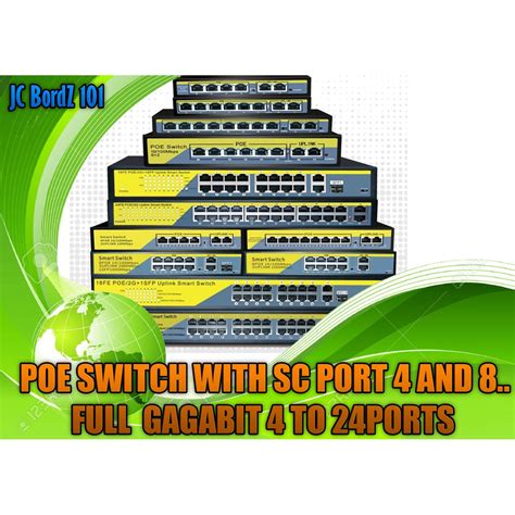 POE Gigabit Network Switch 48V Switch For IP Camera Wireless AP POE Camera 1000Mbps Port 8 POE