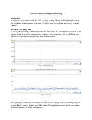 ECE Lab Pdf Data Visualization And Signal Processing Introduction In This Lab We Were