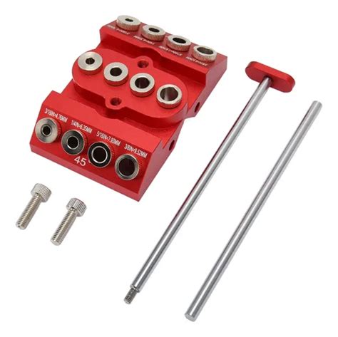 Drill Jig 30 45 90 Guía Angular Posicionamiento Extendid Cuotas Sin Interés