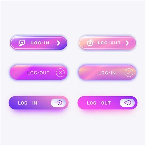 gradient click button images free download on freepik