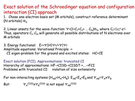 Ppt Equation Of Motion Coupled Cluster Methods For Open Shell And Electronically Excited