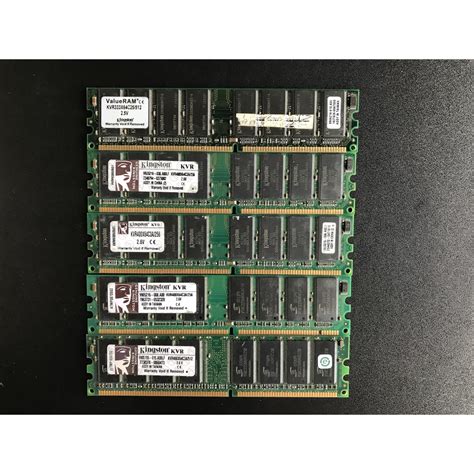 แรม Ddr Ddr1 Kingston Ddr 333 400 Mhz 256mb 512mb สําหรับคอมพิวเตอร์