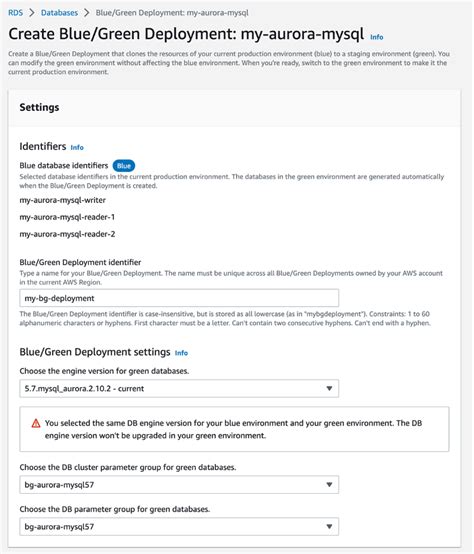 Amazon Aurora 및 Rds의 완전관리형 블루그린 배포 기능 출시 Amazon Web Services 한국 블로그