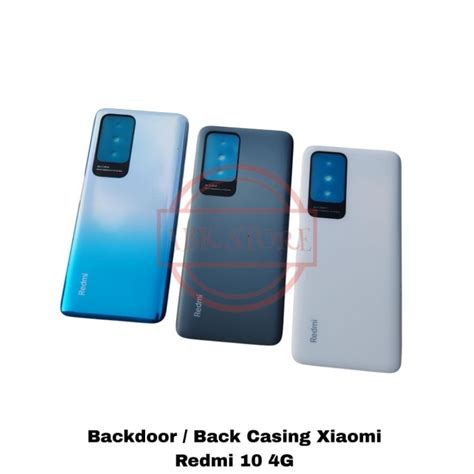 Jual Tutup Belakang Backdoor Backcover Back Casing Xiaomi Redmi 10 4G 2021 2022 Shopee Indonesia