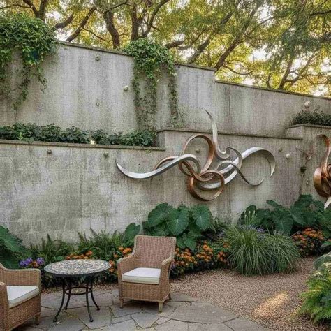 12 Garden Wall Decor Ideas Stunning Features