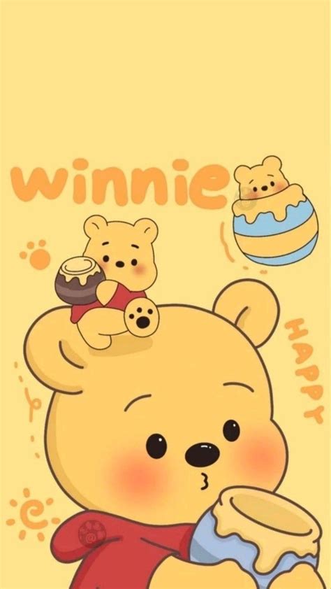 Winnie The Pooh Wallpaper In 2024 Cute Disney Drawings Cute Disney