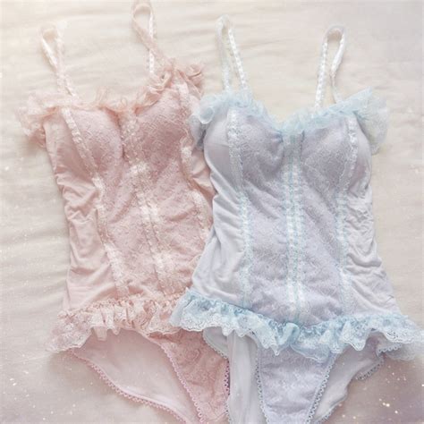 Pink Cute Fantasy Lace Swimsuit