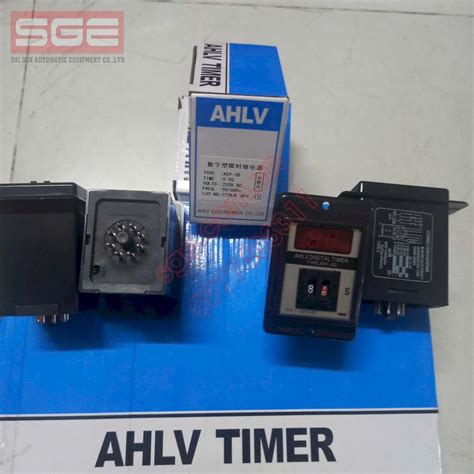Delay Timer Time Relay Asy 2d Ahlv Timer Thiết Bị Tự Động Sài Gòn Sge