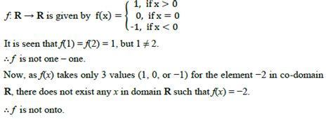 show that the signum function f r→ r given by sarthaks econnect