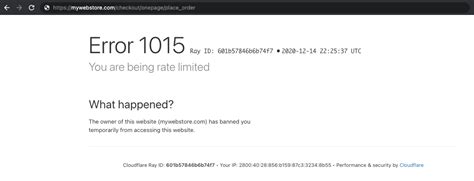 Enable Cloudflare Rate Limiting Commercebuild Success Portal