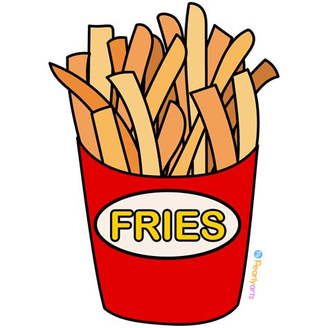 French Fries Clipart Powerpoint Stick Figure Over Eating On Couch 3d