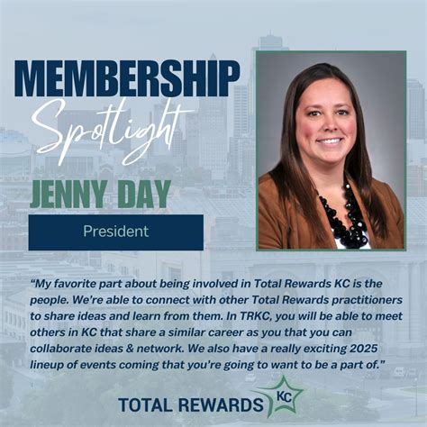 Im Excited To Announce Im The New President Of Total Rewards Kc If