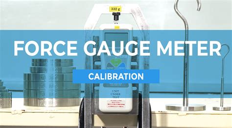 Force Gauge Calibration Techmaster Electronics Jsc