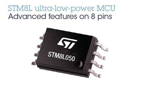 Stm8l050 New 8 Bit Microcontroller With Rich Analog Peripherals And Dma Controller In 8 Pin