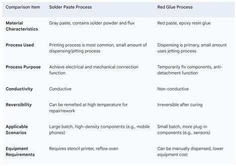 What Is Smt Solder Paste Process And Red Glue Process