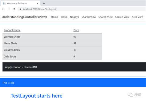 ASP NET Core Views系列二 董川民