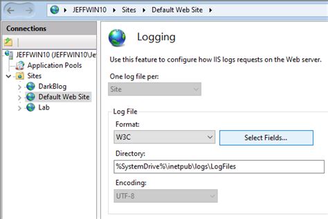 使用 Powershell 查詢 Iis Log 路徑 黑暗執行緒 使用 Powershell 查詢 Iis Log 路徑 黑暗執行緒