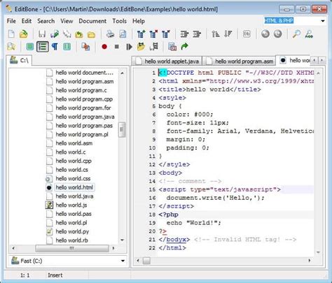 Editbone Is A Coders Text Editor Ghacks Tech News
