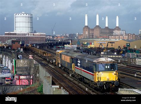 A Pair Of Class 73 Electro Diesel Locomotives Numbers 73103 And 73110
