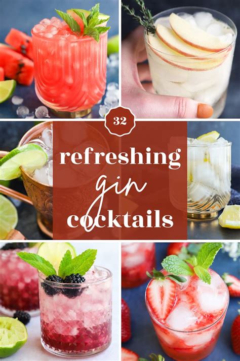 Refreshing And Easy Gin Cocktails