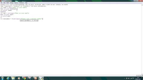 python 3 3 lesson 2 datatype using inputs and data types youtube