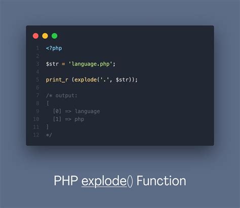 Hàm explode PHP là gì cú pháp ra sao Ví dụ cụ thể