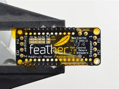 assembly adafruit stepper dc motor featherwing adafruit learning