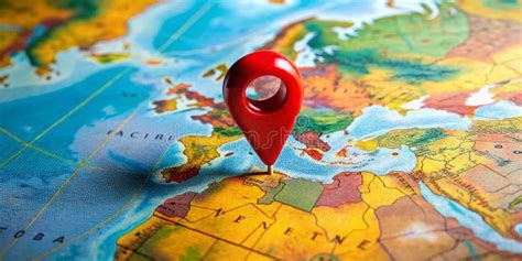 Discover The World With A Single Click A Minimalist Navigation Map Highlighting A Specific