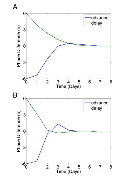 Light Activated Oscillators Can Drive The Scn A Jet Lag Experiment Download Scientific