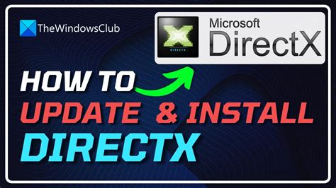 How to Install DIRECTX on Windows 11/10 || Download & Update DIRECTX 12 ...