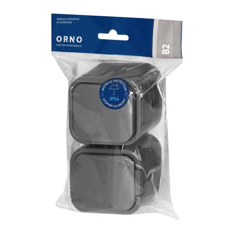 Surface Mounted Single Pole Switch Single Socket 2pe B2 Ip54 Gwn