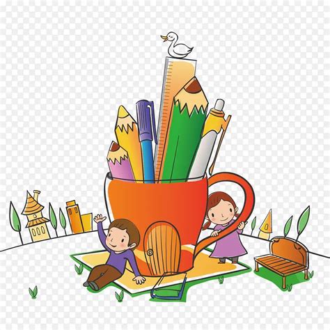 笔筒和小孩png图片素材下载 图片编号qanvdeep 免抠素材网