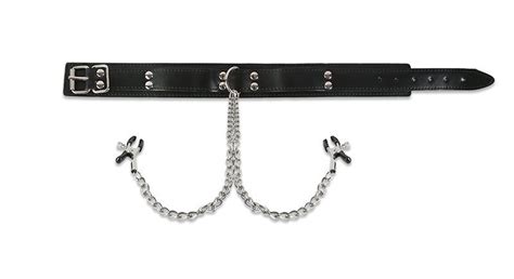 Ошейник с зажимами на соски — купить в интернет магазине Ozon с быстрой доставкой